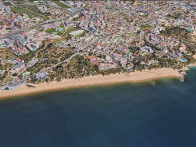 Freemaps - Albufeira beaches