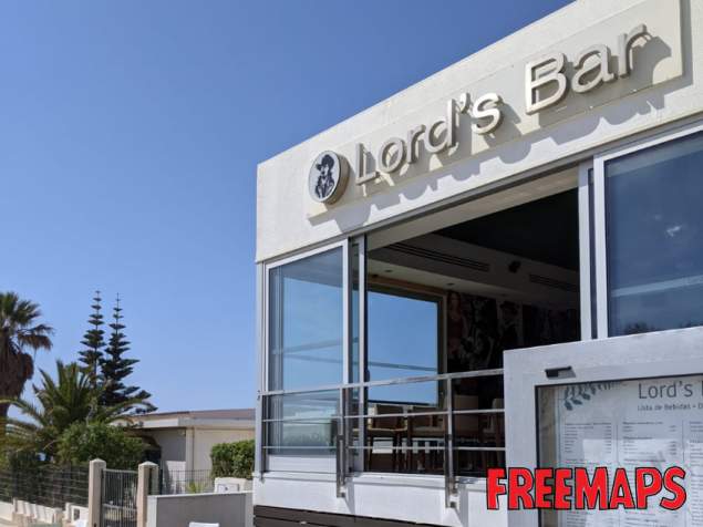 Freemaps - Lords Bar